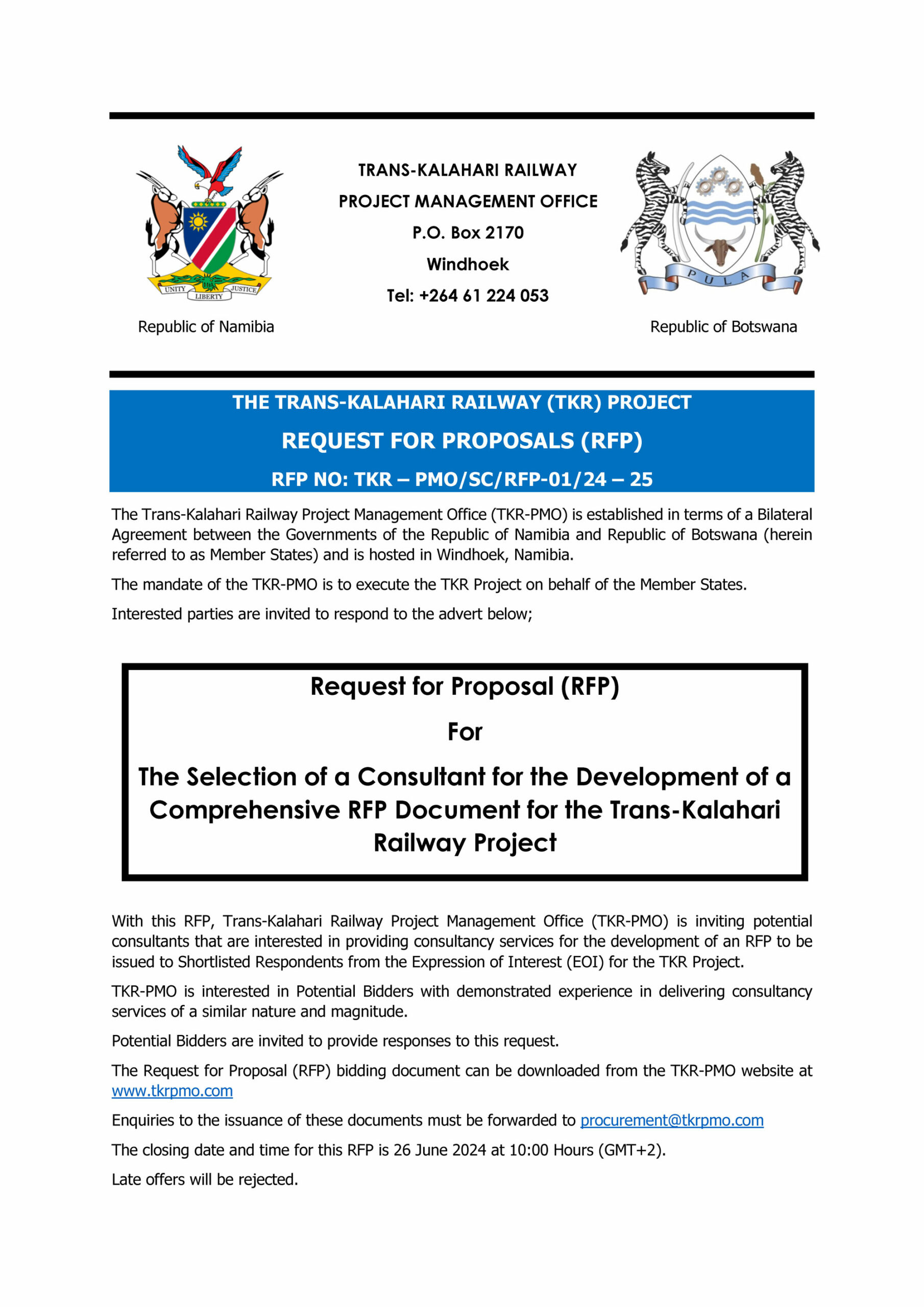 Our Procurement – TransNamib